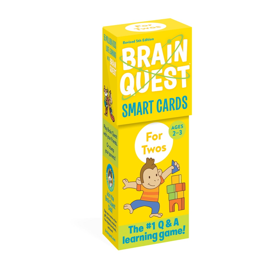 Brain Quest: For Twos | Giggle Monkey Toys