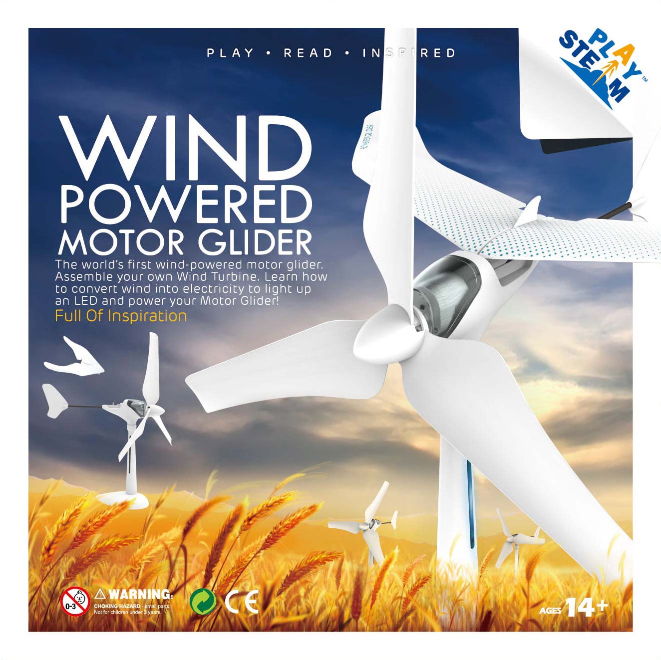 Wind Powered Motor Glider | Giggle Monkey Toys